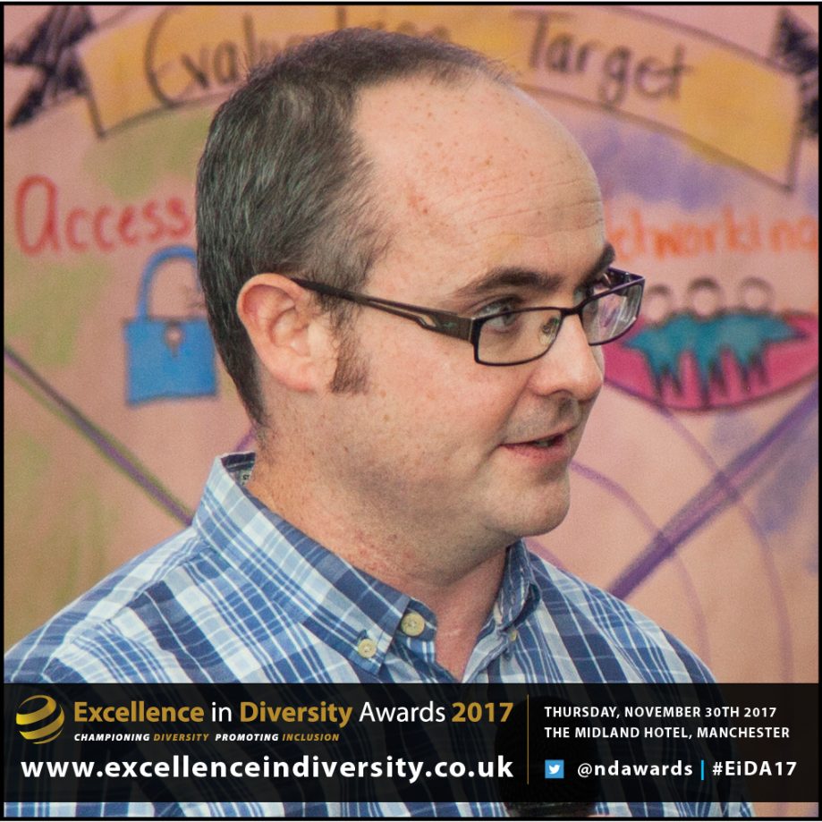 Jamie-Stewart – Excellence in Diversity Awards